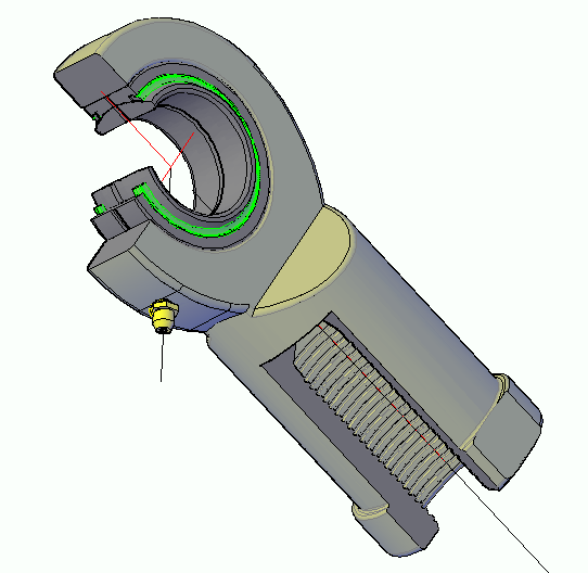 China PHS 8 Rod end bearing with 8 mm bore manufacturers and suppliers ...
